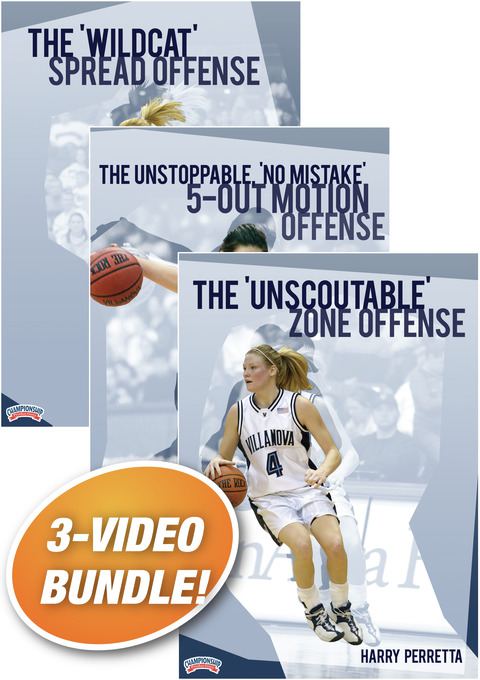 The Harry Perretta 3-Pack - Basketball -- Championship Productions, Inc.