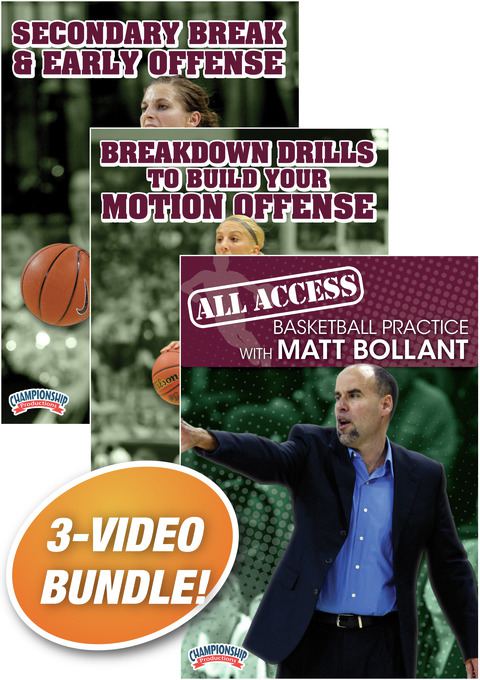 Matt Bollant's Wisconsin-Green Bay Offense 3-Pack - Basketball ...