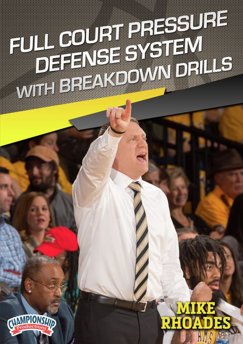 Mike Rhoades' Full Court Pressure Defense System with Breakdown Drills ...