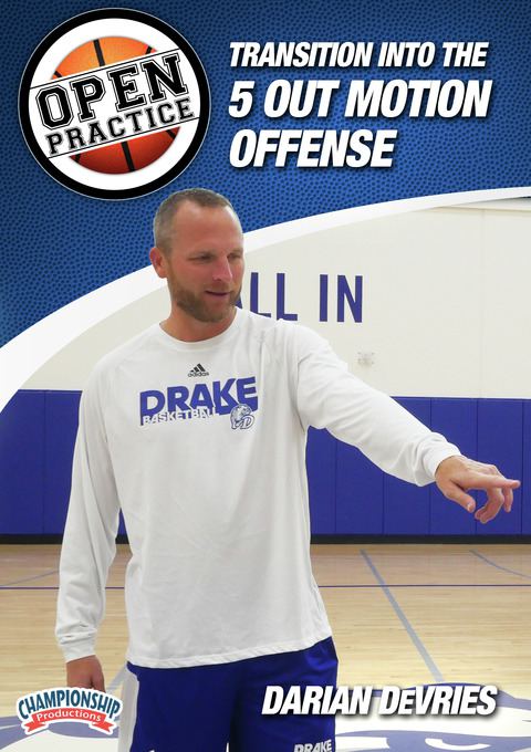 Open Practice: Transition Into the 5-Out Motion Offense - Basketball ...
