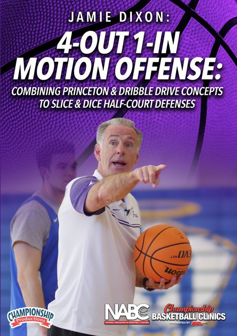 4-Out 1-In Motion Offense: Combining Princeton & Dribble Drive Concepts ...