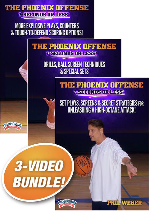 The Phoenix Offense: 7-Seconds or Less - 3-Pack - Basketball ...