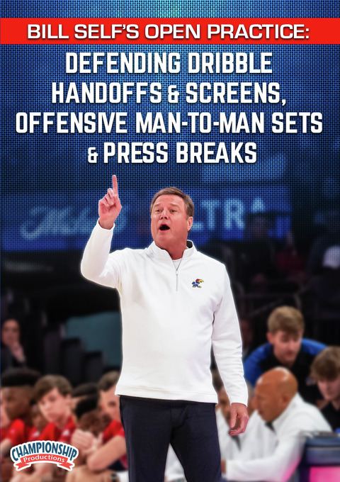 Bill Self's Open Practice: Defending Dribble Handoffs & Screens ...