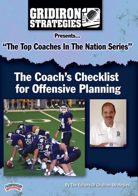 The Coach's Checklist for Offensive Planning - Football -- Championship ...
