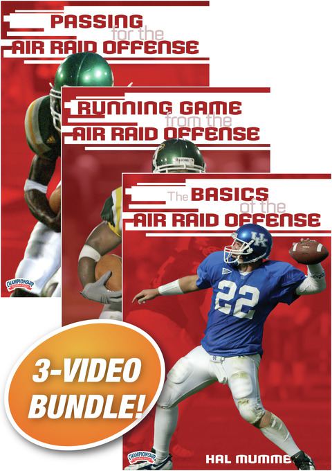 Hal Mumme's Air Raid Offense 3-Pack - Football -- Championship ...