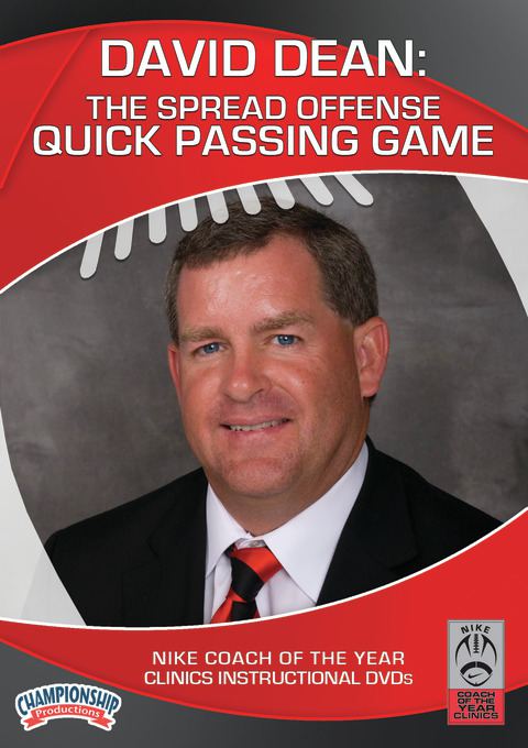 David Dean The Spread Offense Quick Passing Game Football Championship Productions Inc