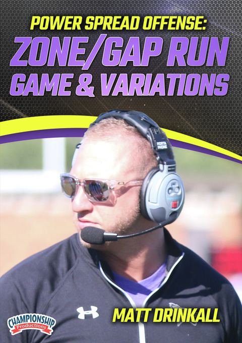 Power Spread Offense: Zone/Gap Run Game & Variations - Football ...