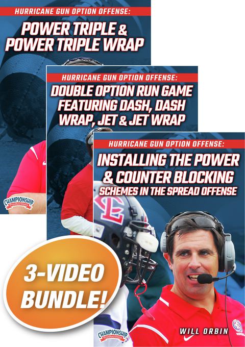 Hurricane Gun Option Offense - Football -- Championship Productions, Inc. Hurricane Gun Option Offense - Football -- Championship Productions, Inc.