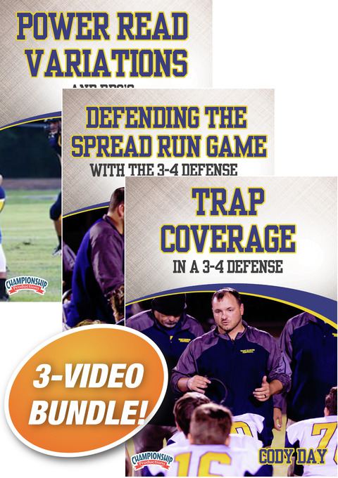 Cody Day's Football 3-Pack - Football -- Championship Productions, Inc.