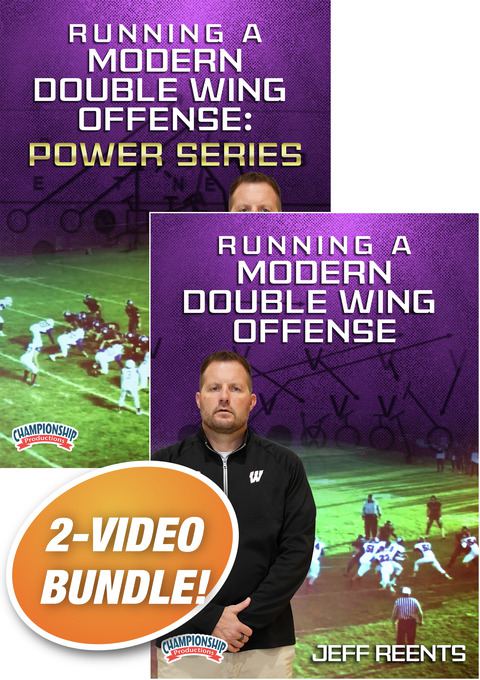 Jeff Reents Modern Double Wing Offense 2-Pack - Football ...