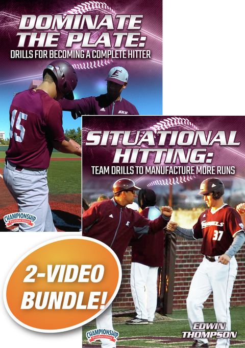Edwin Thompson's Hitting Drills 2-Pack - Baseball -- Championship ...