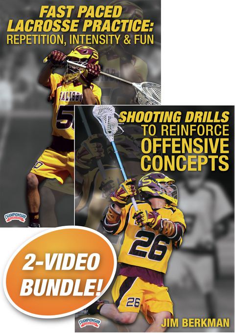 Jim Berkman's High Energy Lacrosse Practice 2-Pack - Lacrosse ...