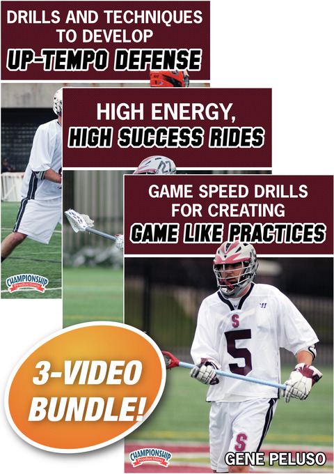Gene Peluso 3-Pack - Lacrosse -- Championship Productions, Inc.