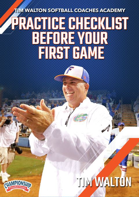 Tim Walton Softball Coaches Academy Bundle - Softball -- Championship ...