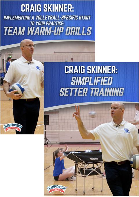 Craig Skinner Coaching Volleyball 2-Pack - Volleyball -- Championship ...