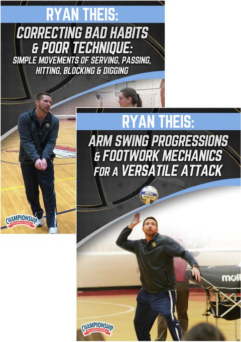 Ryan Theis Coaching Volleyball 2-Pack - Volleyball -- Championship ...