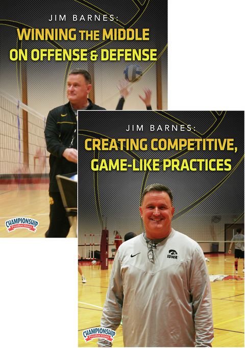 Jim Barnes Volleyball 2-Pack - Volleyball -- Championship Productions, Inc.